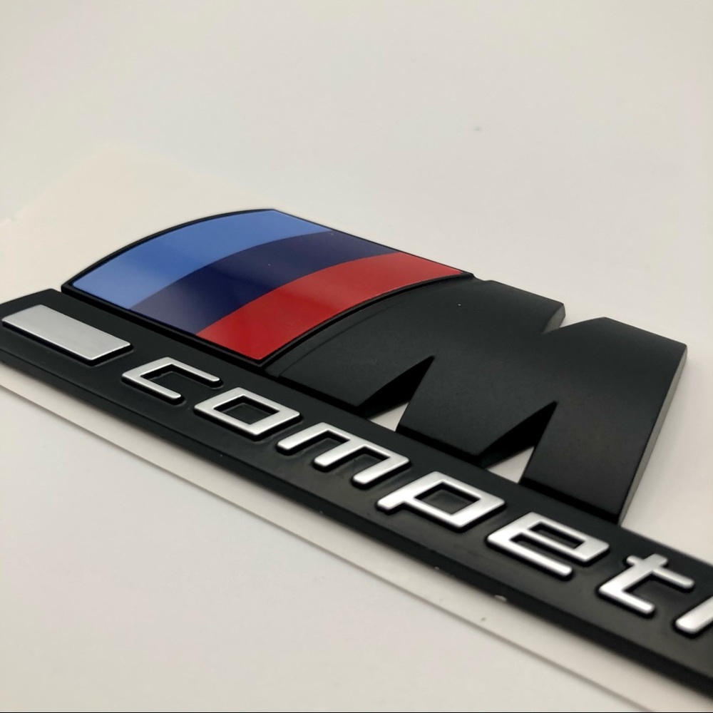 Genuine Bmw M4 Rear/Trunk Emblem/Badge Competition - Gem